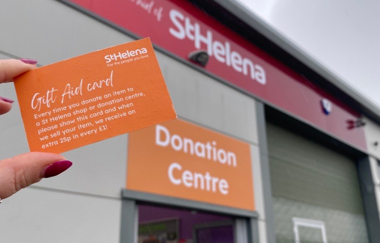 Retail Gift Aid | St Helena Hospice