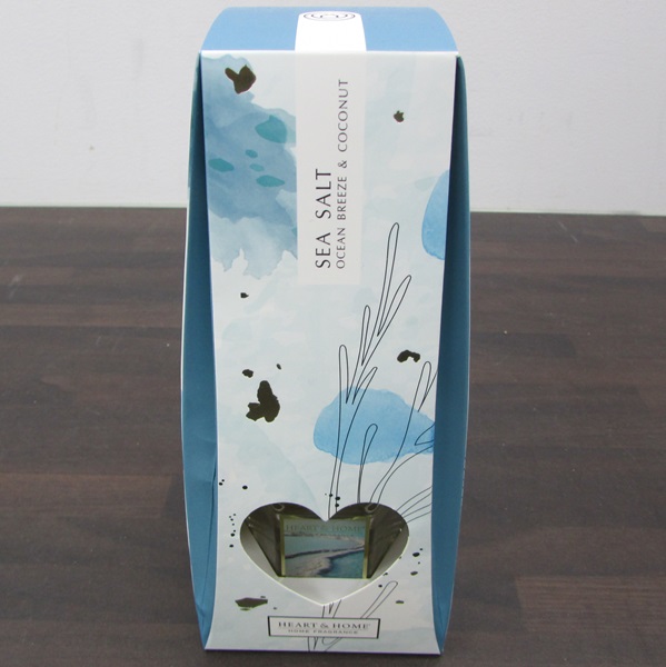 Heart & Home Reed Diffuser, Sea Salt, 70ml | St Helena Hospice